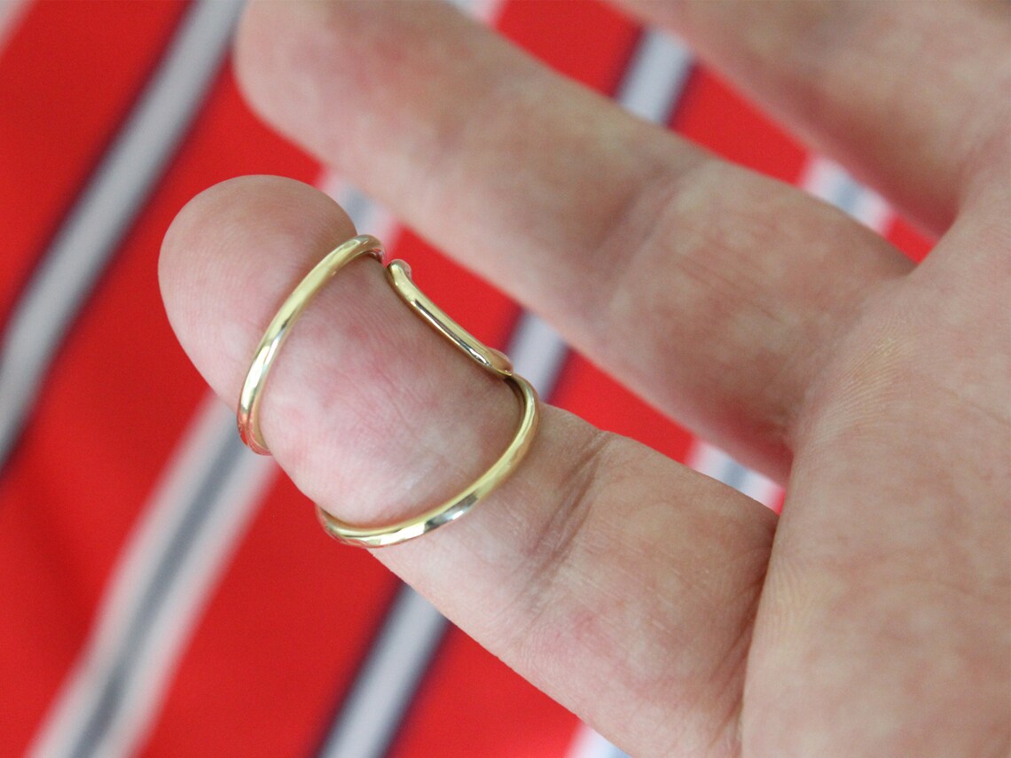 Arthritis Ring for Lateral Deviation Bending Sideways Finger - Etsy