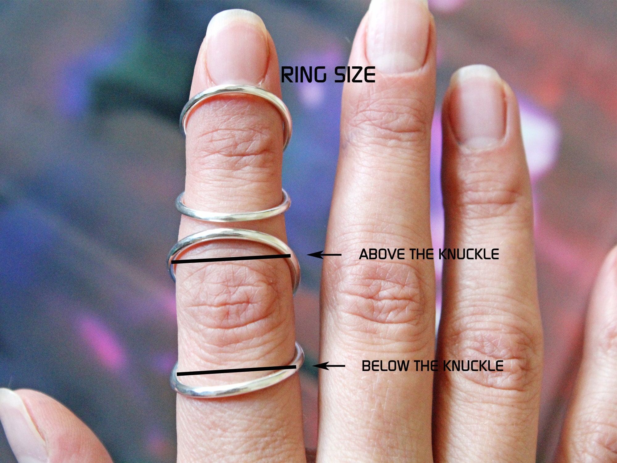 Set of Two Hyperextension Rings, Arthritis Finger Splint in Bronze, 2 ...