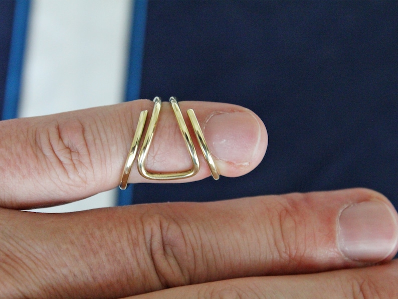 Arthritis Ring for Lateral Deviation Bending Sideways Finger - Etsy
