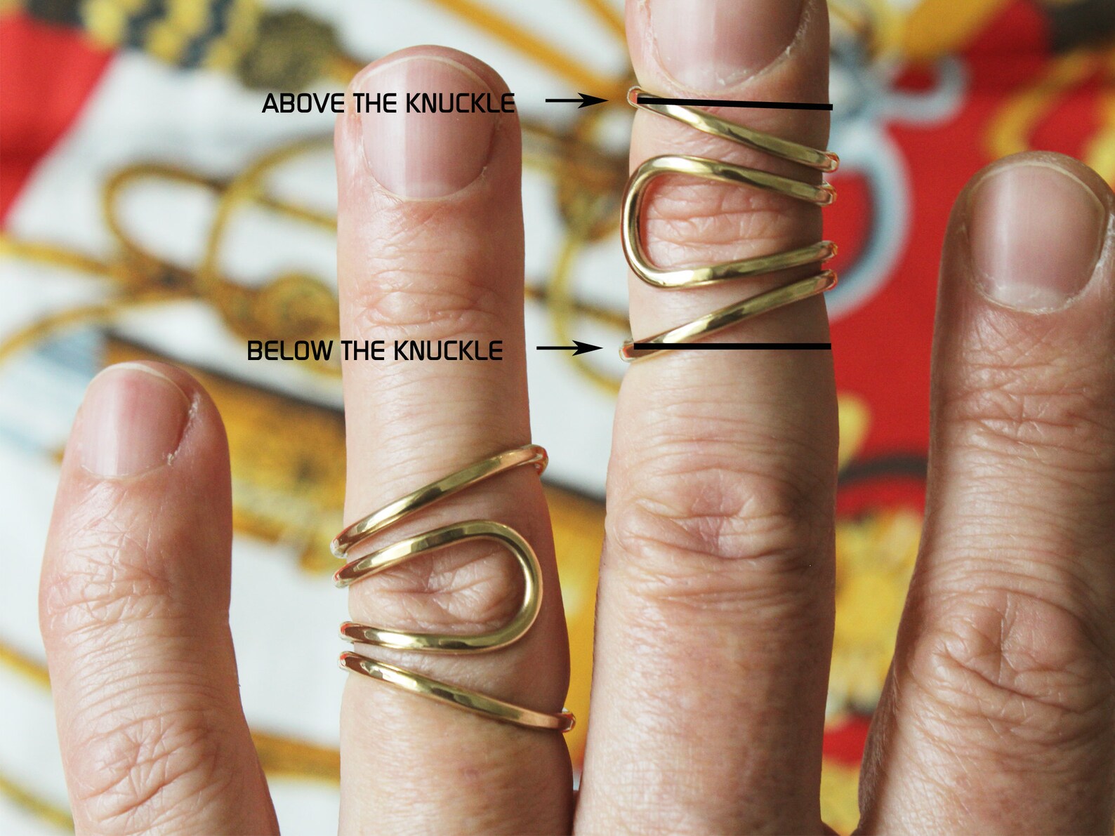 BUNDLE OF 2: Arthritis Ring, Lateral Deviation Splint, Adjustable ...