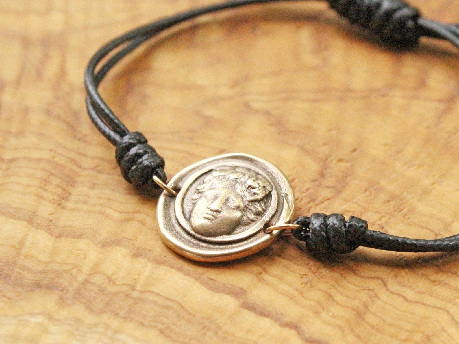 Greek God Apollo Bracelet, God of Music & Poetry, Greek Mythology, Sun ...