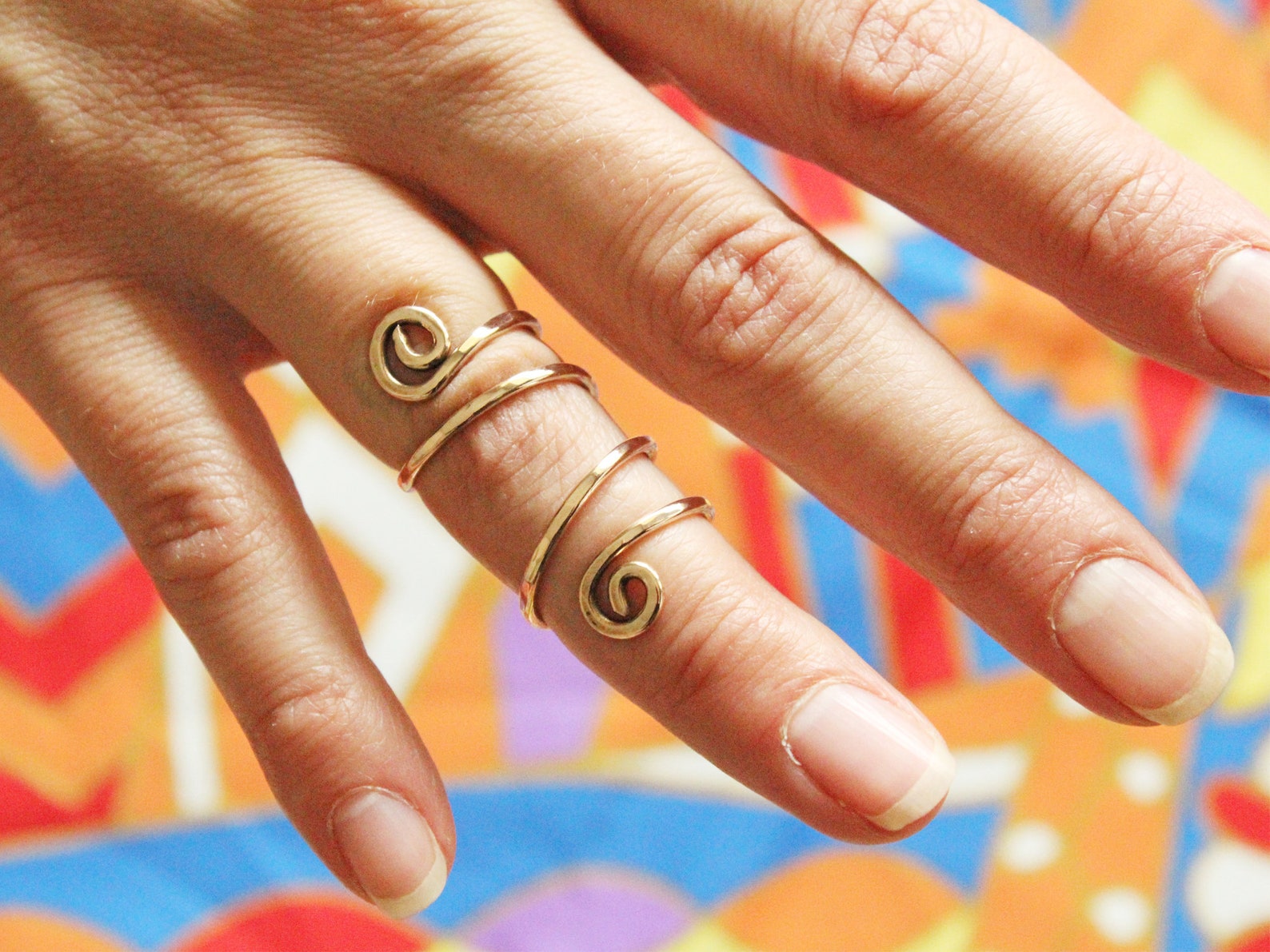 Lateral Deviation Pinky Finger Splint Ring, Arthritis Titanium, Brass ...