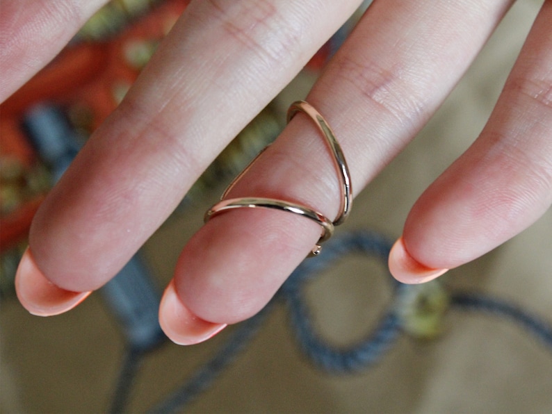 Lateral Deviation Arthritis Splint Ring Adjustable Brass - Etsy
