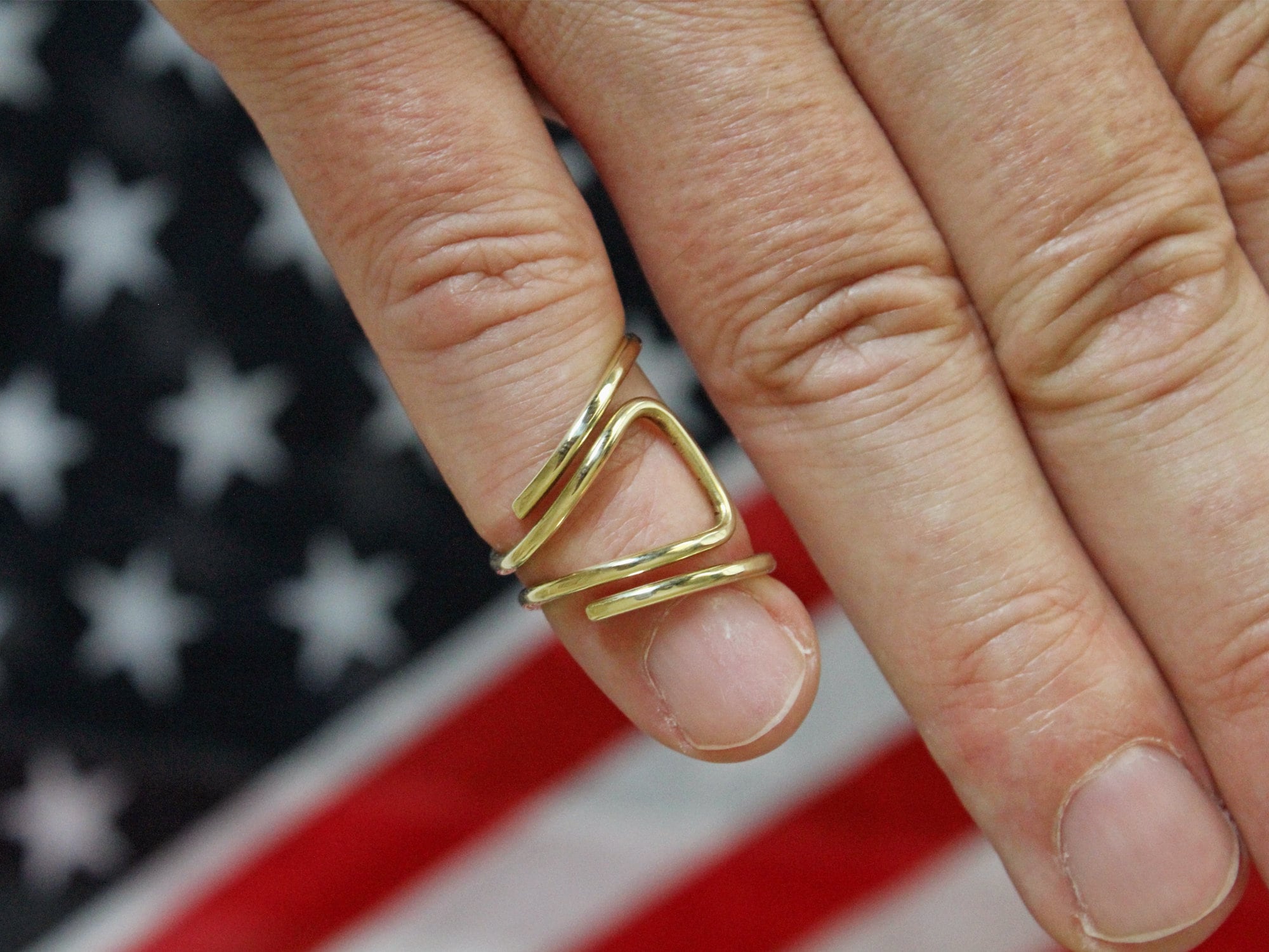 Arthritis Ring for Lateral Deviation Bending Sideways Finger - Etsy