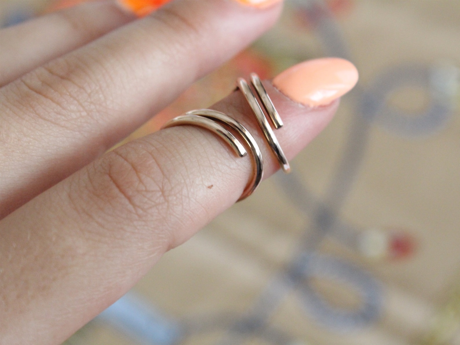 Lateral Deviation Arthritis Splint Ring Adjustable Brass - Etsy Canada
