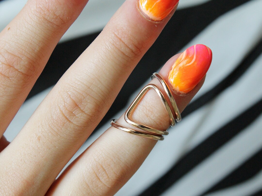 Arthritis Ring for Lateral Deviation, Adjustable Brass, Bronze ...