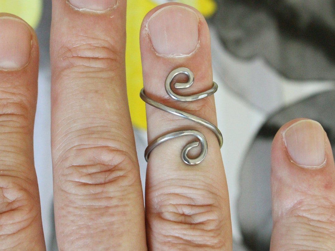 Titanium Arthritis Finger Splint Ring for Mallet Finger and Boutonniere ...