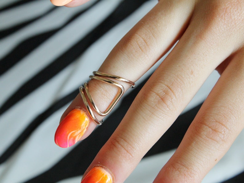 Lateral Deviation Arthritis Splint Ring, Adjustable Brass, Bronze ...