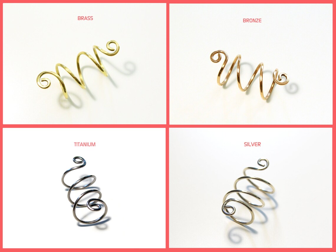 Trigger Finger Splint Ring in Brass Bronze Titanium or - Etsy