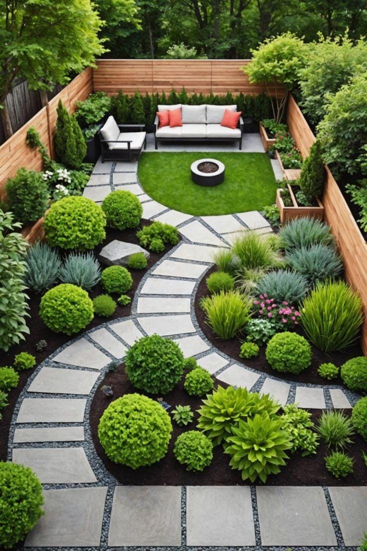 Online Backyard Design: 3D Rendering & Plant List (digital Download) - Etsy