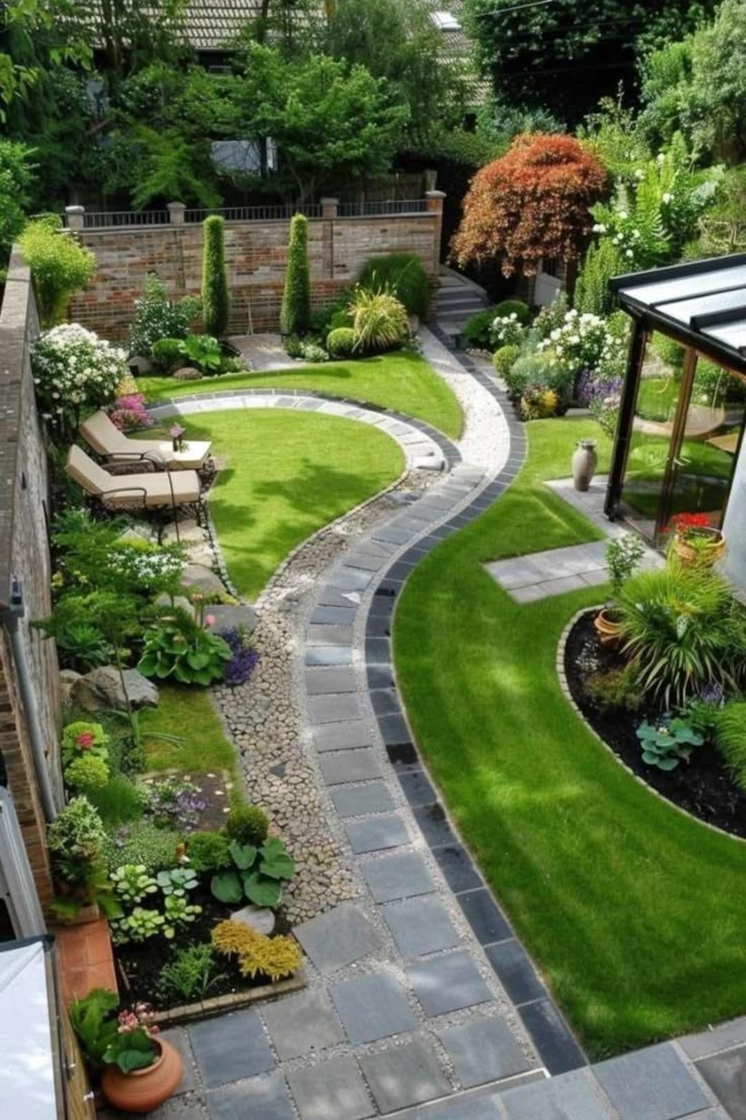 3D Backyard Landscape Design Proposal: Renderings & Plant List (digital ...