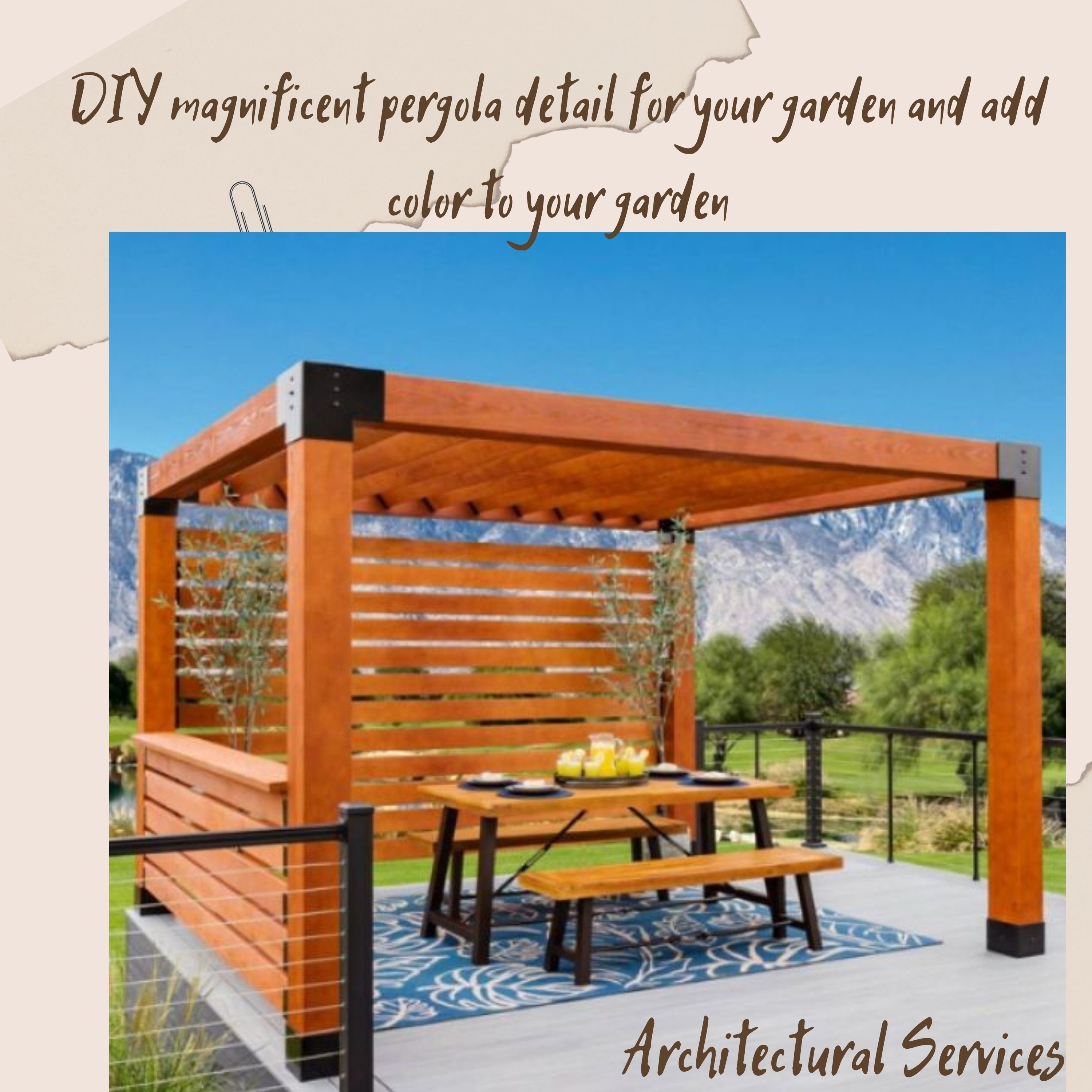 Diy Backyard Patio, Diy Gazebo Plan, Diy Arbor Plan Pergola Plan,diy ...