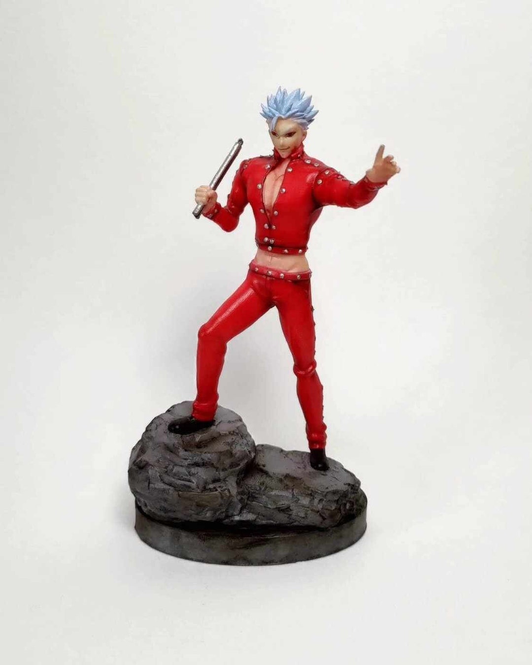 Non-colored Seven Deadly Sins Ban Figure: the Undying Sin of Greed! - Etsy