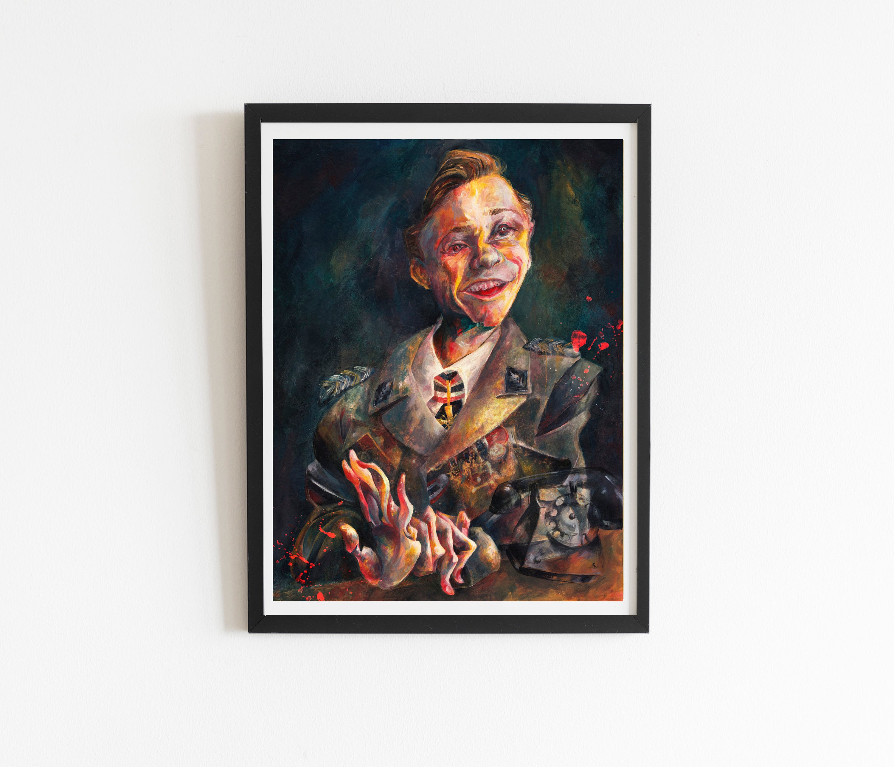 Inglourious Basterds Poster Hans Landa