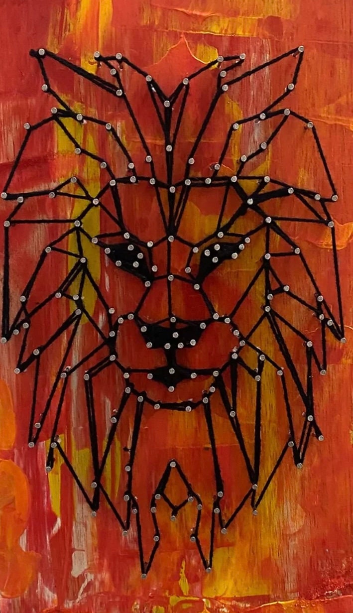 Lion String Art. - Etsy