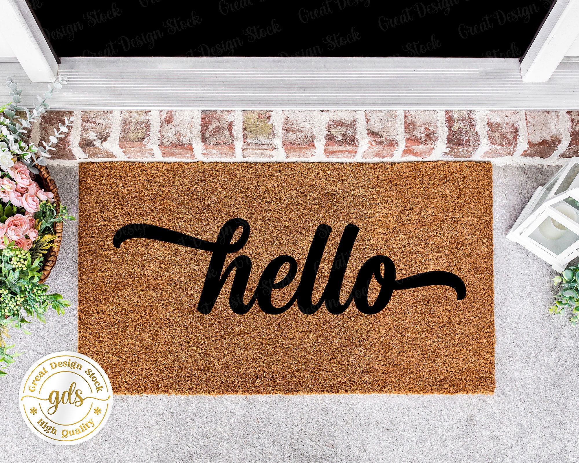 Hello Sign SVG Bundle Welcome Svg Hello Svg Hand Lettered - Etsy