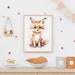 Cute Baby Fox Clipart Bundle, Watercolor Animal Illustration Printable ...