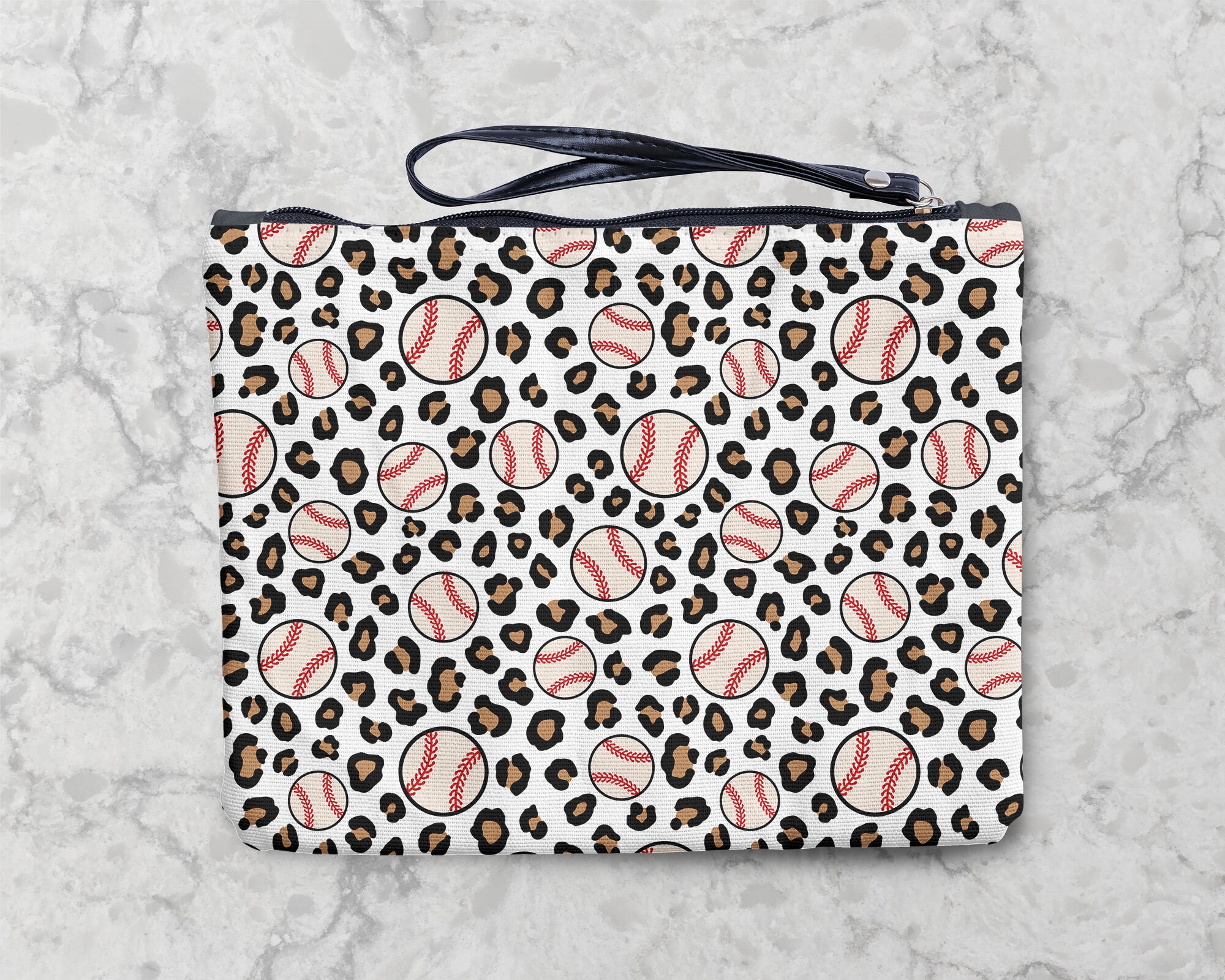 Seamless Baseball Leopard PNG Sublimate Download Digital - Etsy