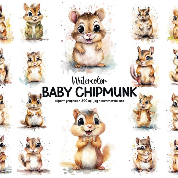 Chipmunk - Etsy