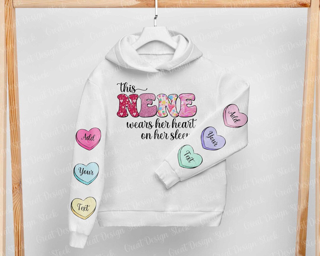 This NENE Wears Her Heart on Her Sleeve PNG Sublimation Designs ...