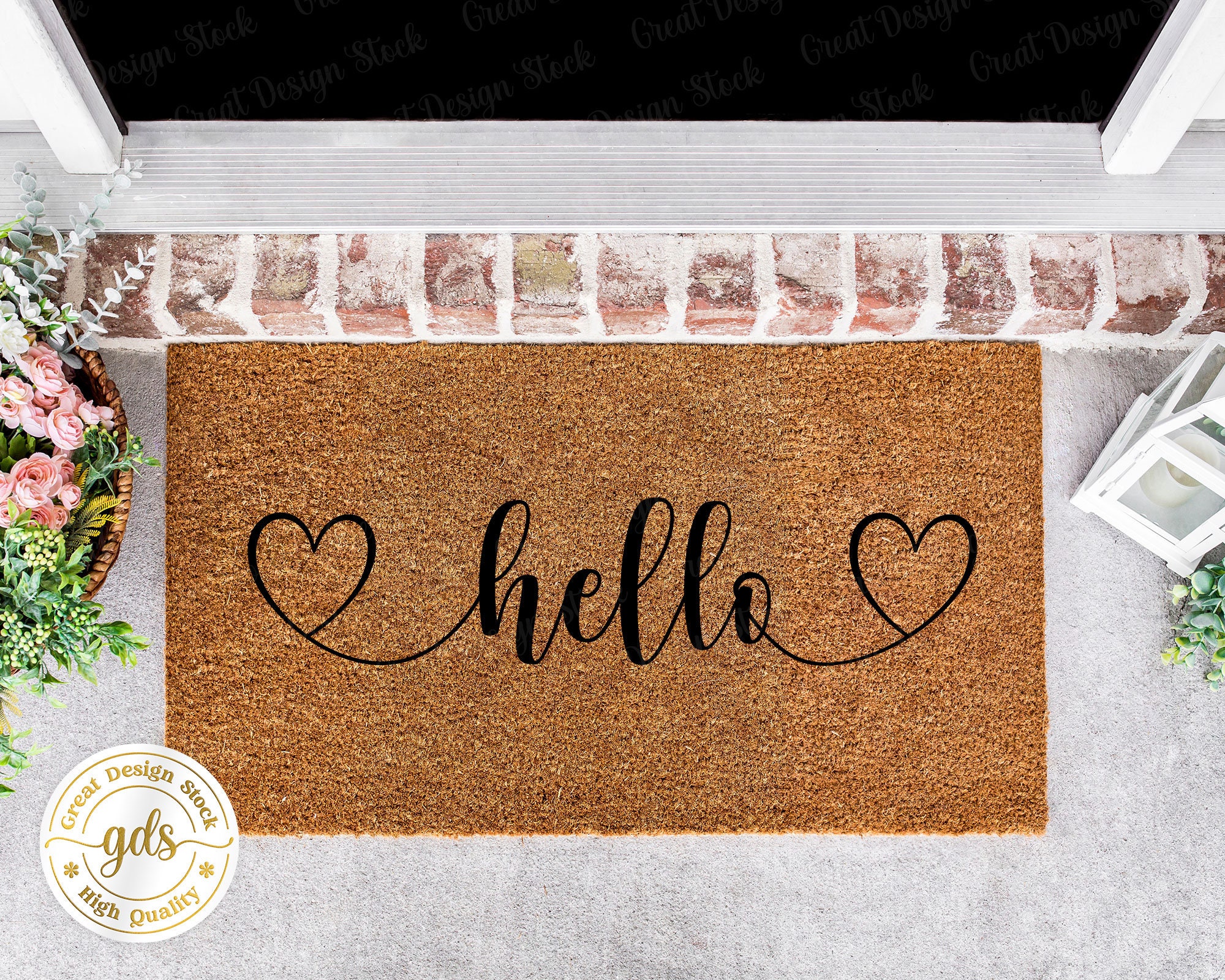 Hello Sign SVG Bundle Welcome Svg Hello Svg Hand Lettered - Etsy