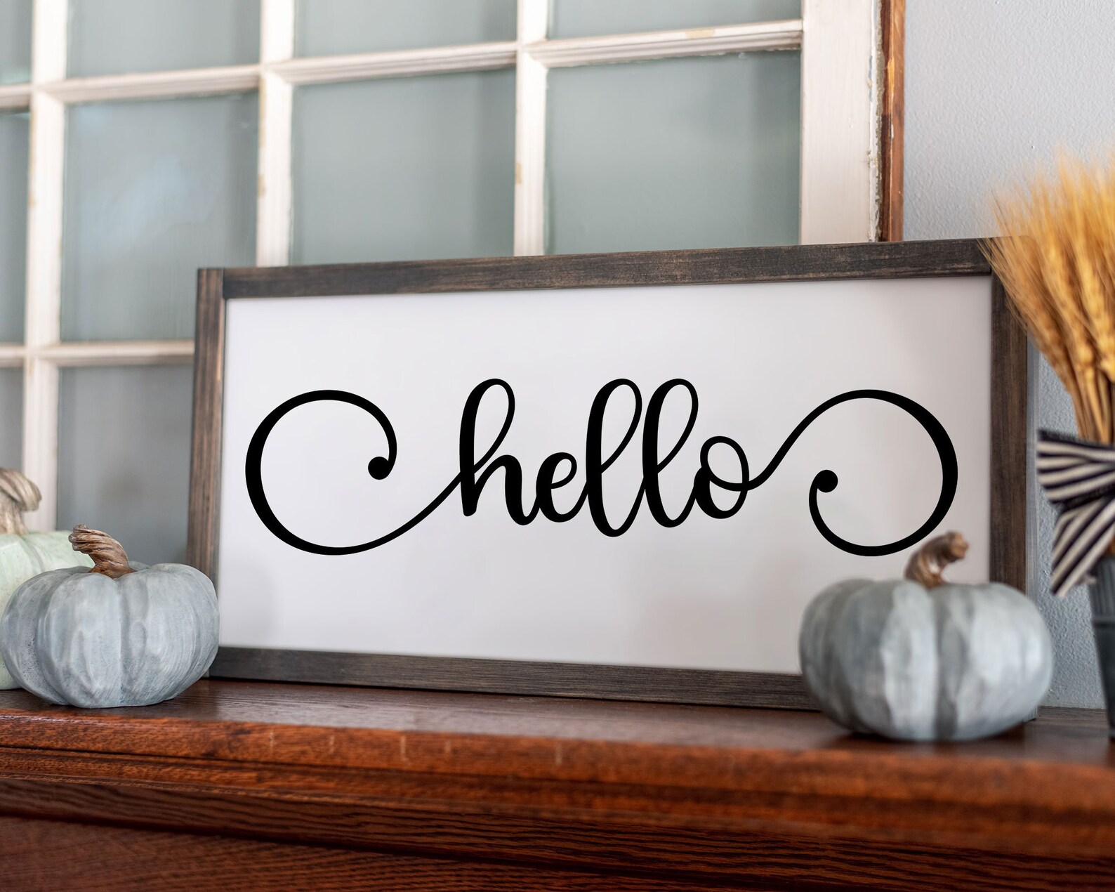 Hello Sign SVG Bundle Welcome Svg Hello Svg Hand Lettered - Etsy