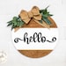 Hello Sign SVG Bundle Welcome Svg Hello Svg Hand Lettered - Etsy