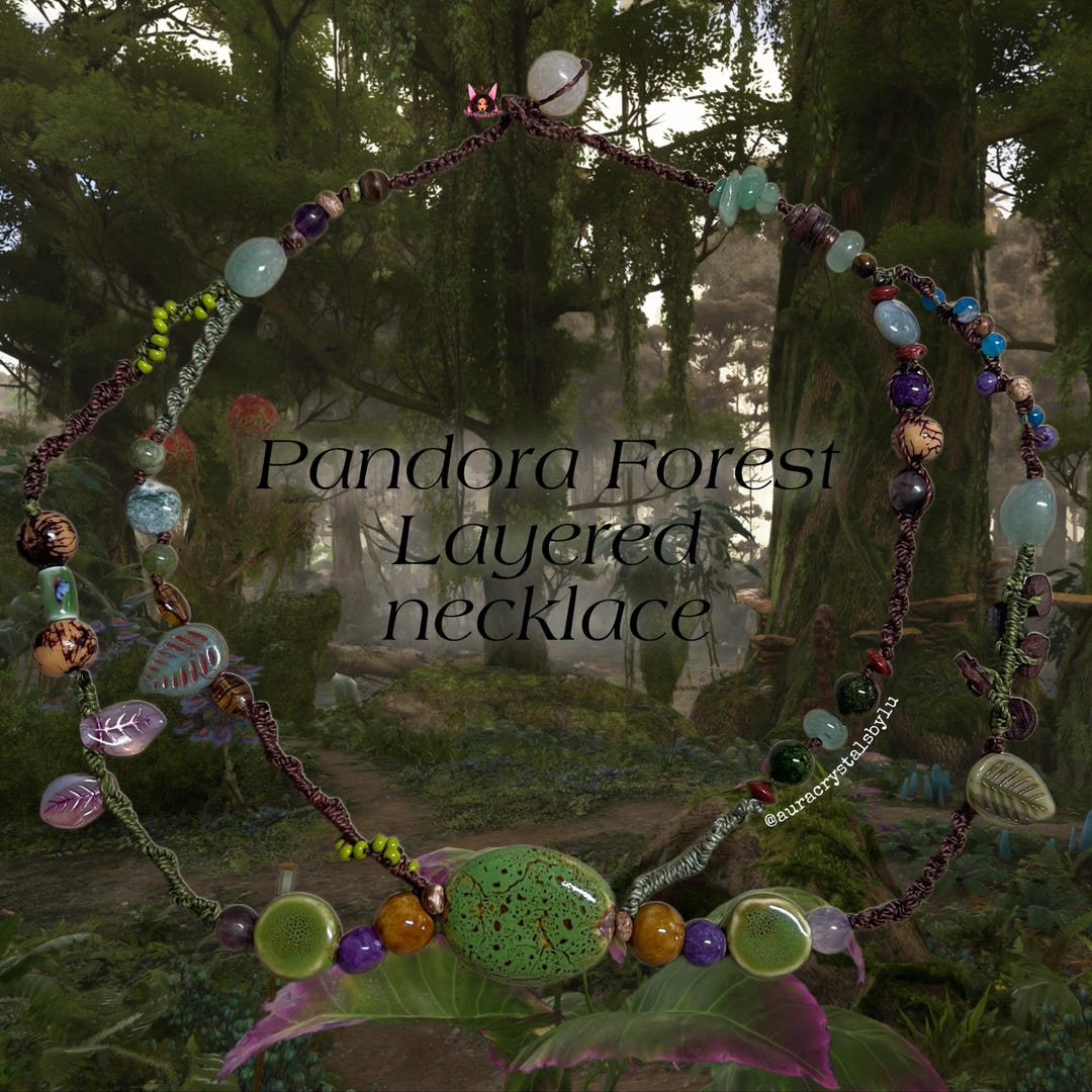 Pandora Forest Layered Necklace - Etsy