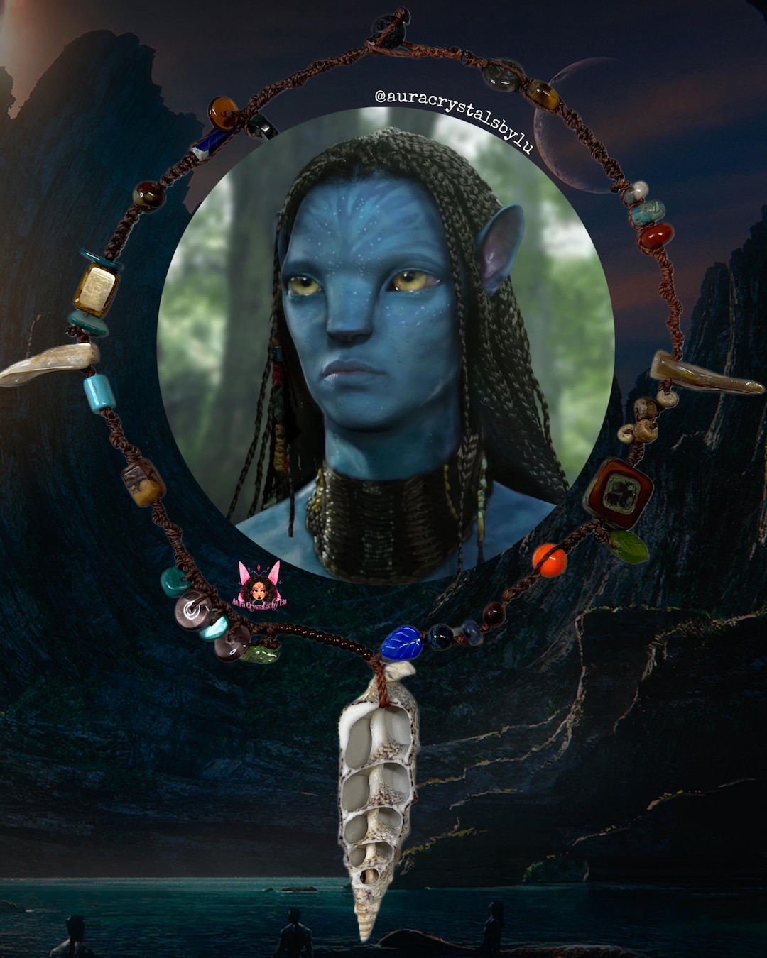 Neteyam Shell Necklace Ready to Ship Avatar Jewelry Sully Kids Atwow - Etsy