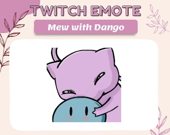 Mewtwo Emote Twitch - Etsy UK