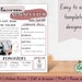 Editable Boho Teacher Newsletter Template | Back to School Flyer ...