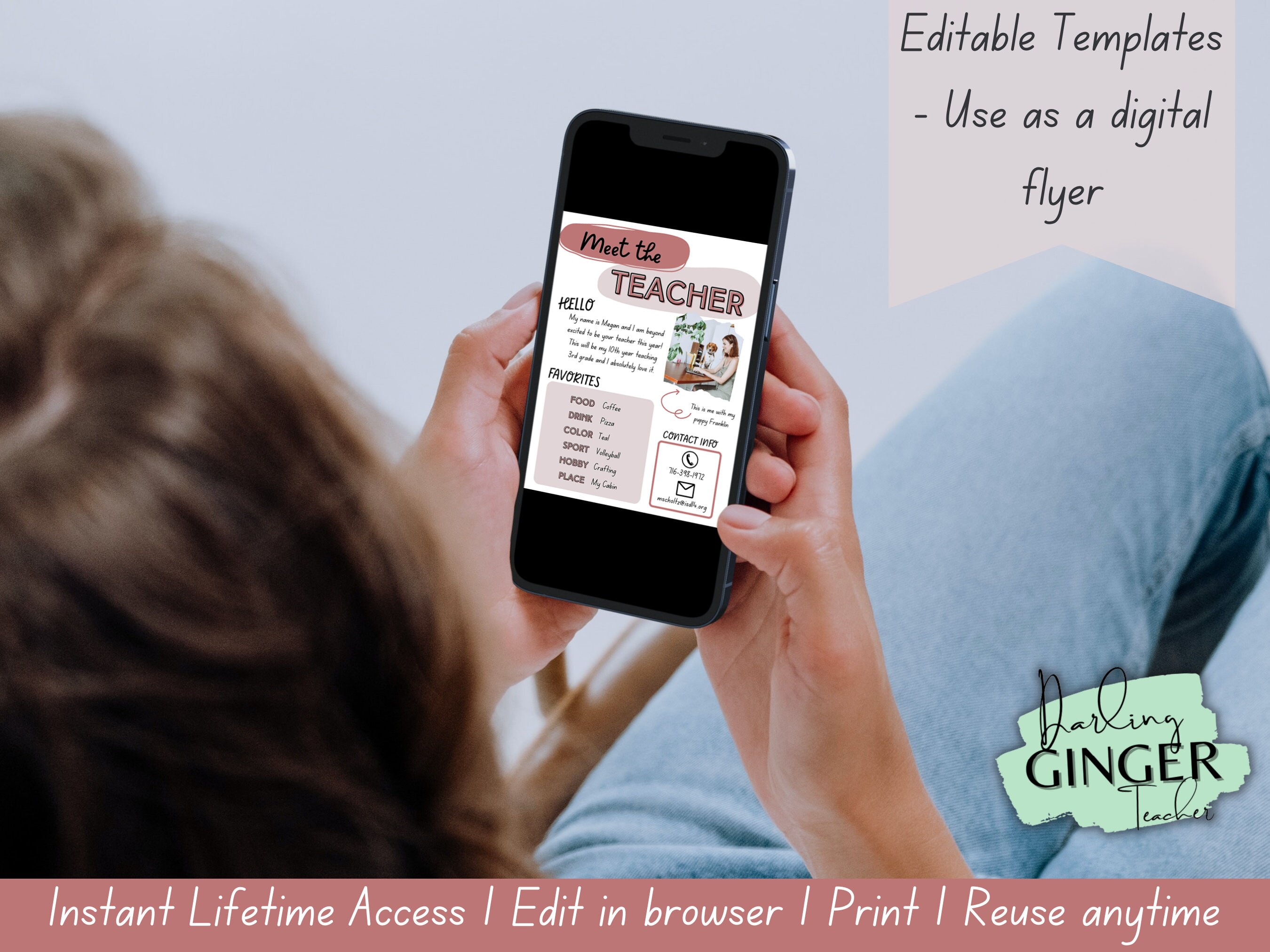 Boho Pink Back to School BUNDLE | Classroom Label | EDITABLE Flyer ...