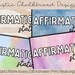 Affirmation Station | Class Mirror Display | Watercolor Classroom ...
