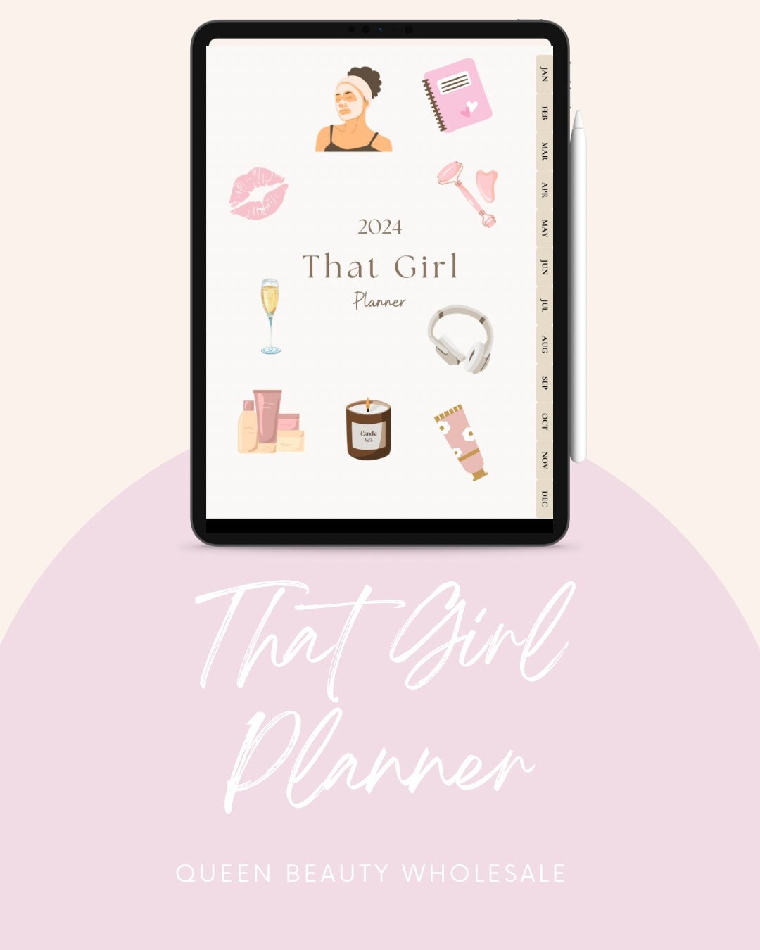 2024 THAT GIRL Digital Planner| 2024 Digital Planner| 2024-2025 Daily ...