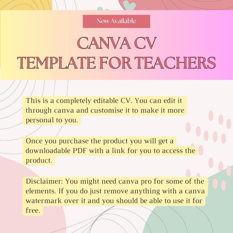 Customizable ESL Teacher Resume Template Professional and Editable ...