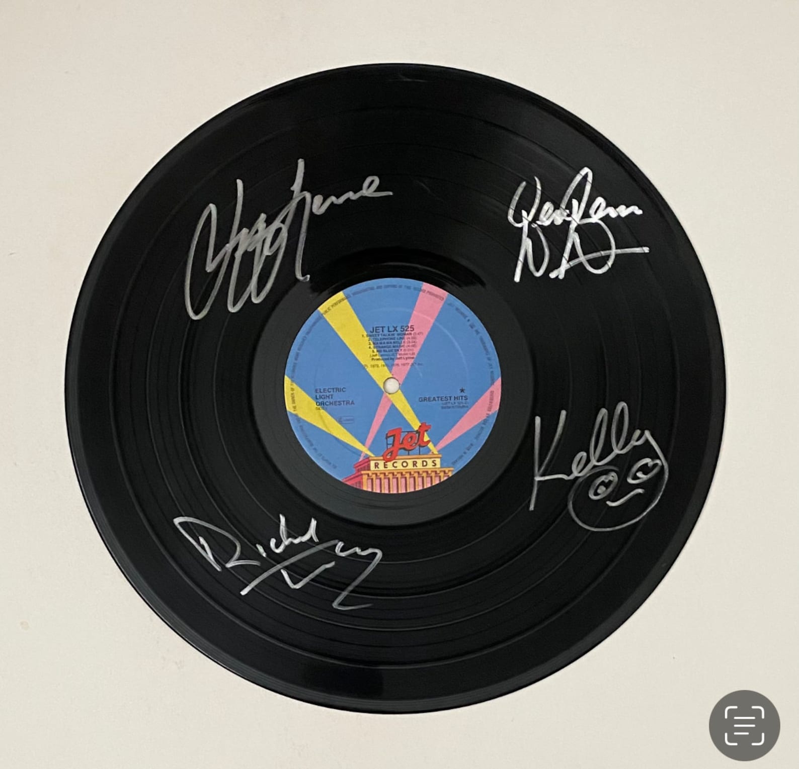 ELO Signed Vinyl Record - Etsy UK