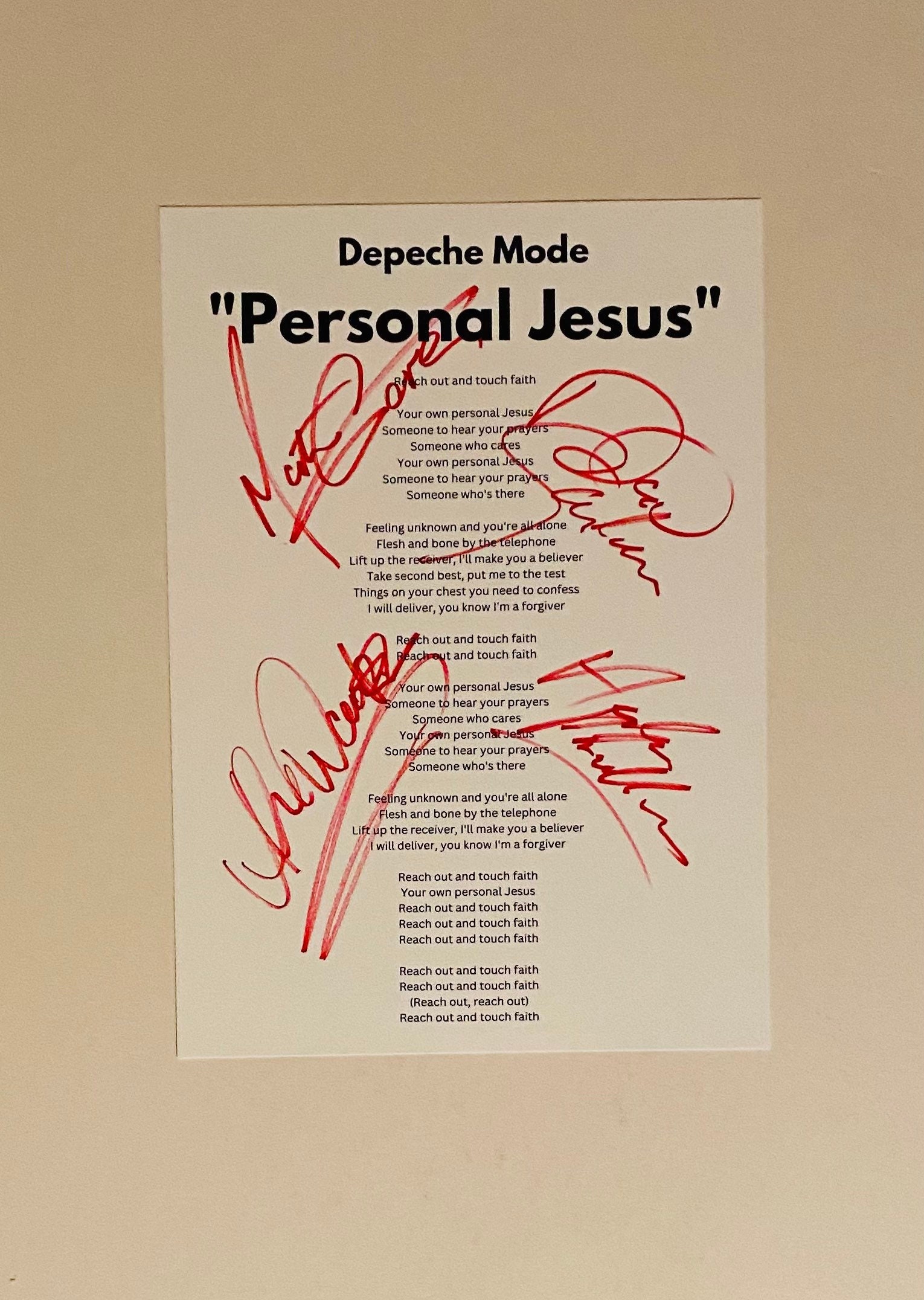 Depeche Mode Personal Jesus