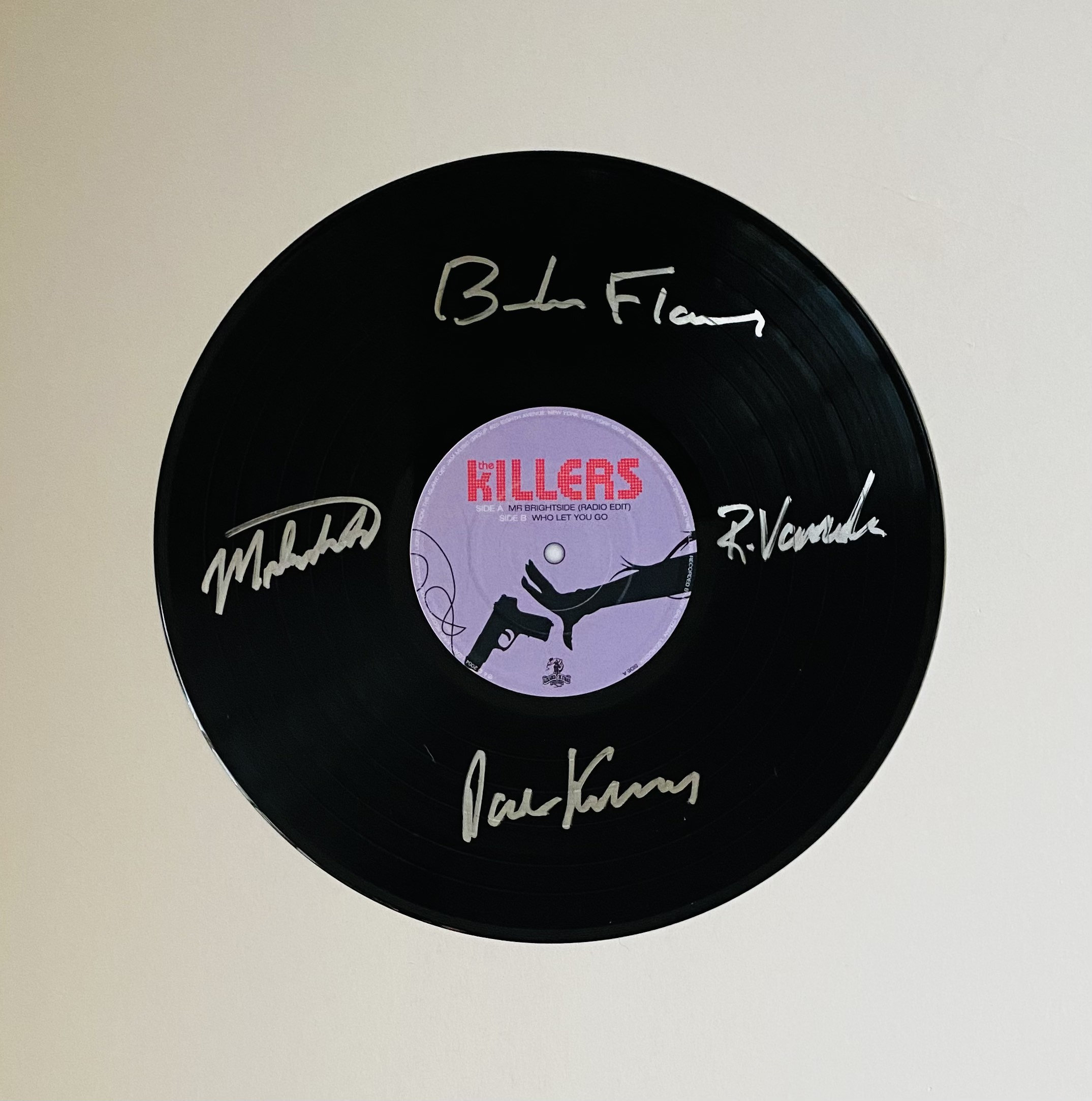 The Killers Signed Vinyl Record - Etsy