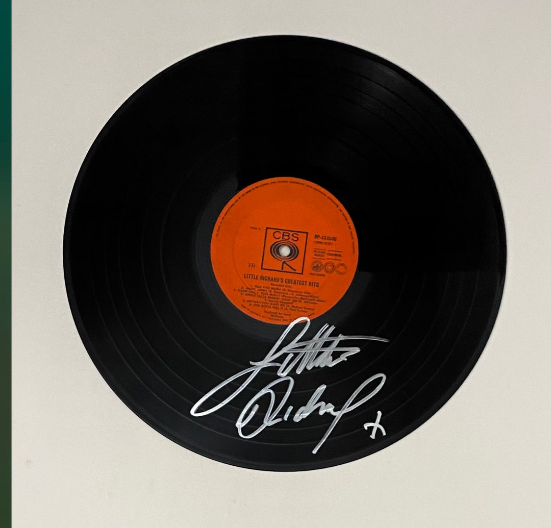 Little Richard Signed Vinyl Record - Etsy