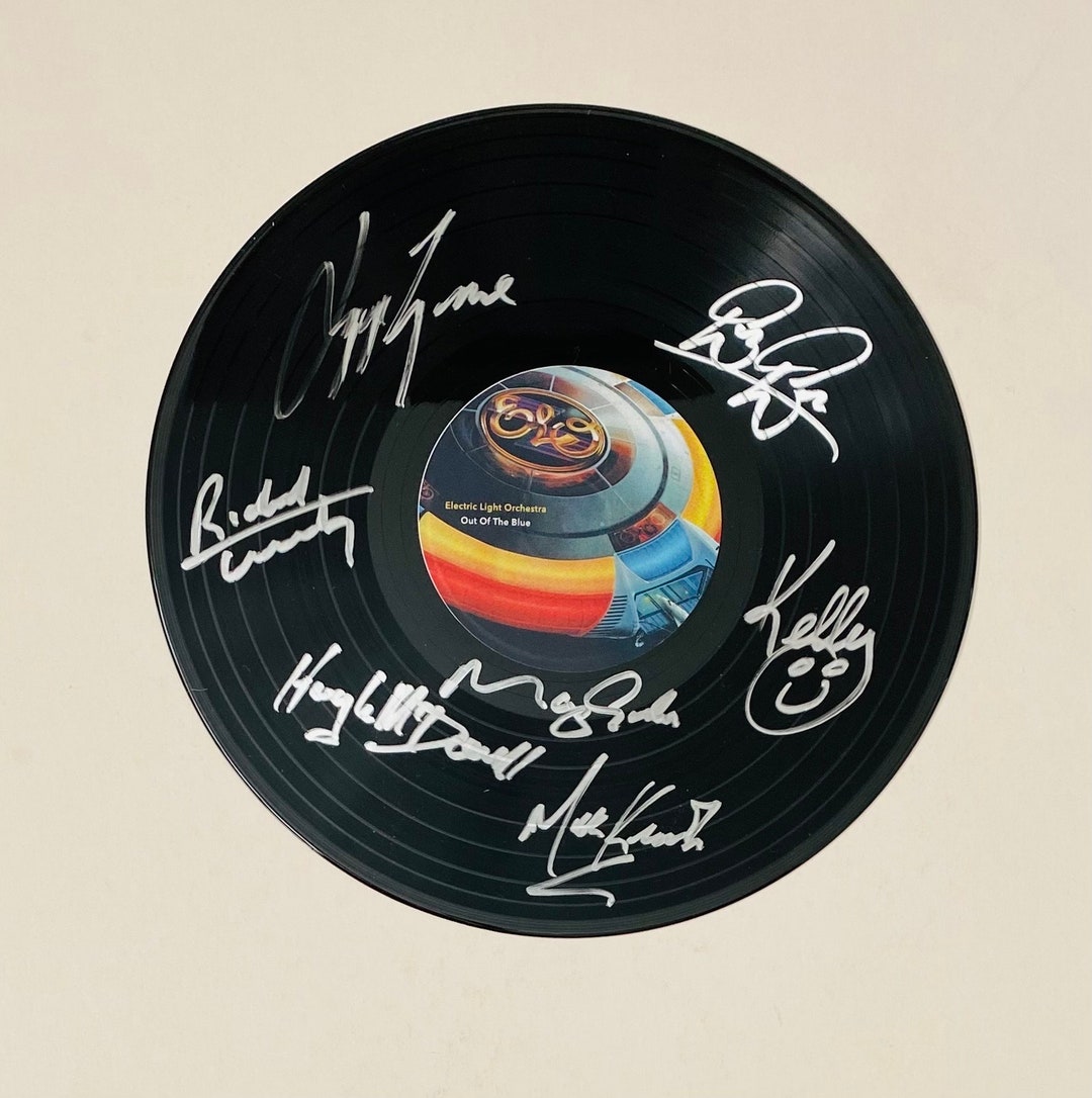 ELO Signed Vinyl Record - Etsy UK