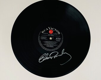 Elvis Signed Record - Etsy