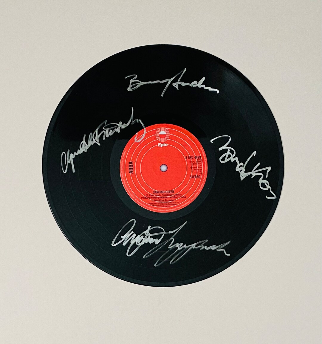 ABBA dancing Queen Signed LP Size Vinyl Record - Etsy