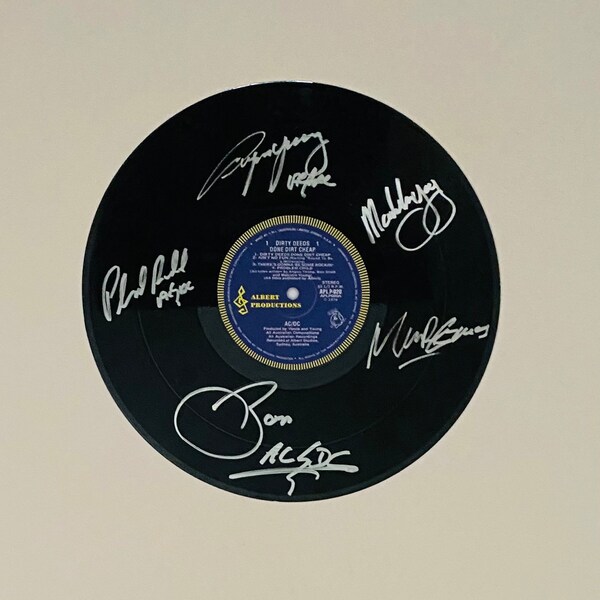 Dirty Deeds Signed - Etsy