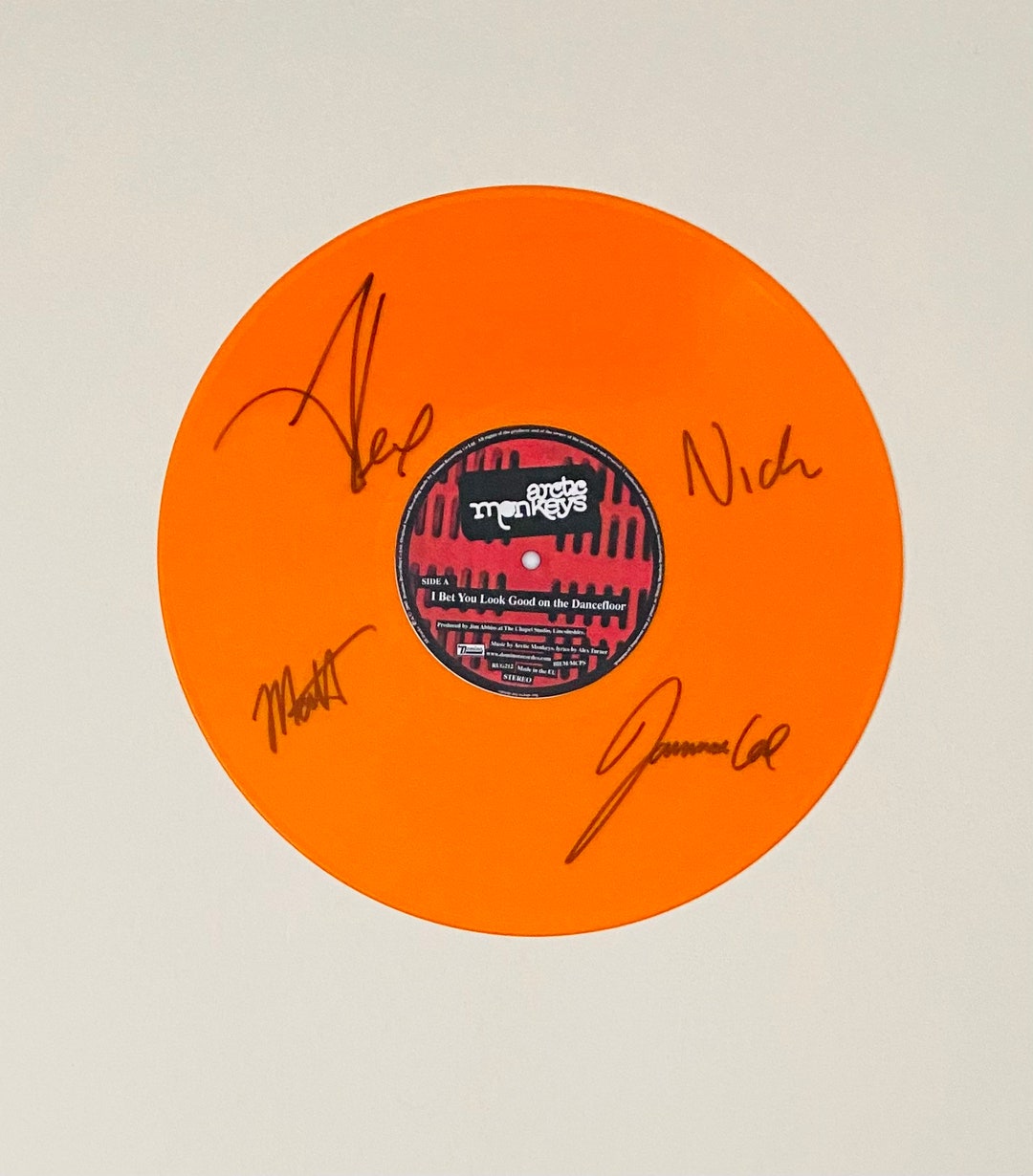 Arctic Monkeys Signed LIMITED Edition Vinyl Record - Etsy