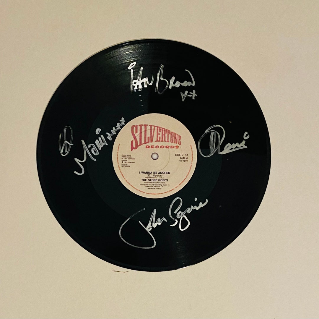 The Stone Roses Signed Vinyl Record - Etsy UK