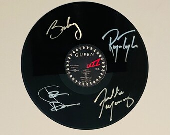 Memorabilia Queen Signed Vinyl Record - Etsy