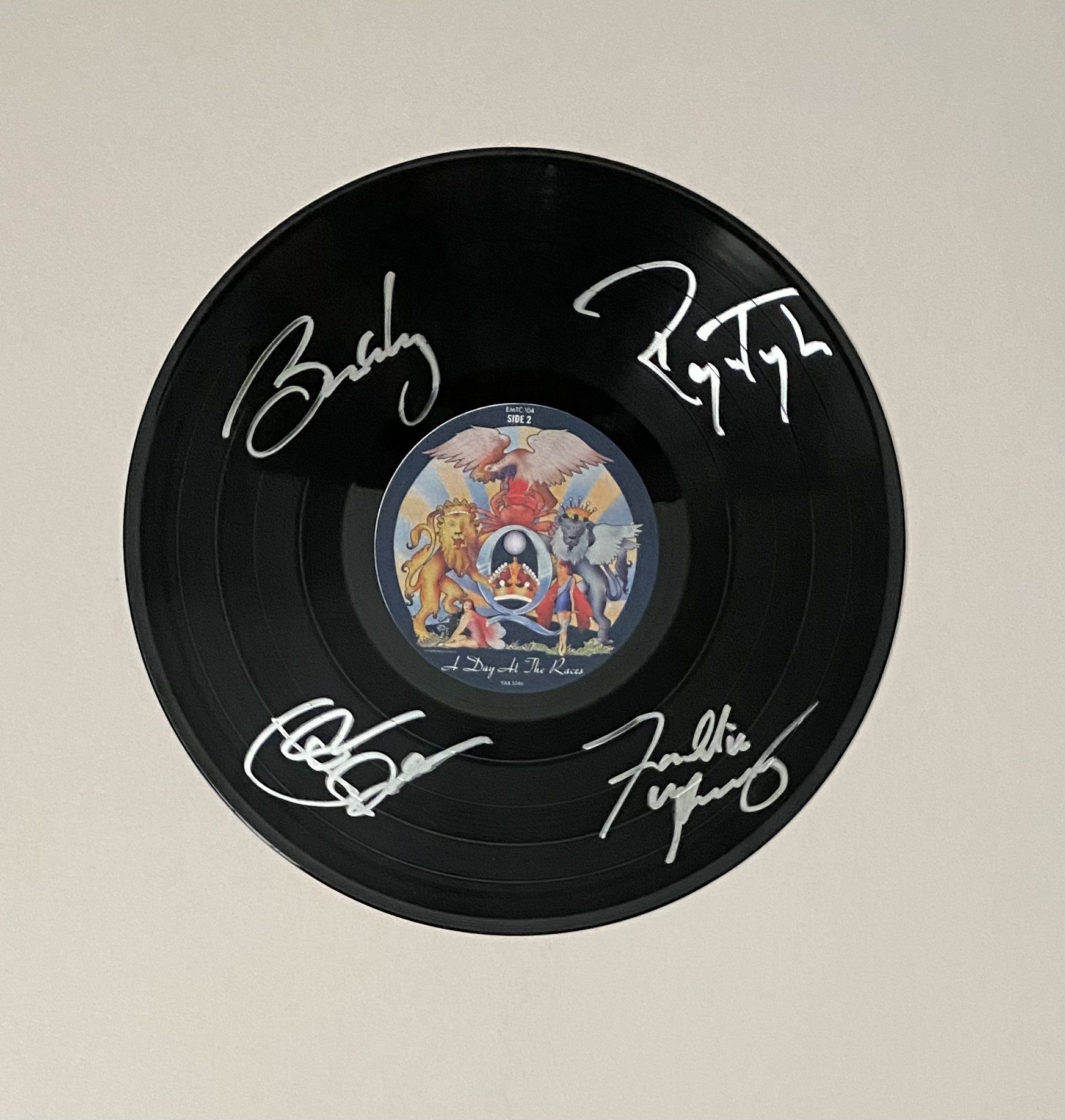 Queen Signed Vinyl Record - Etsy
