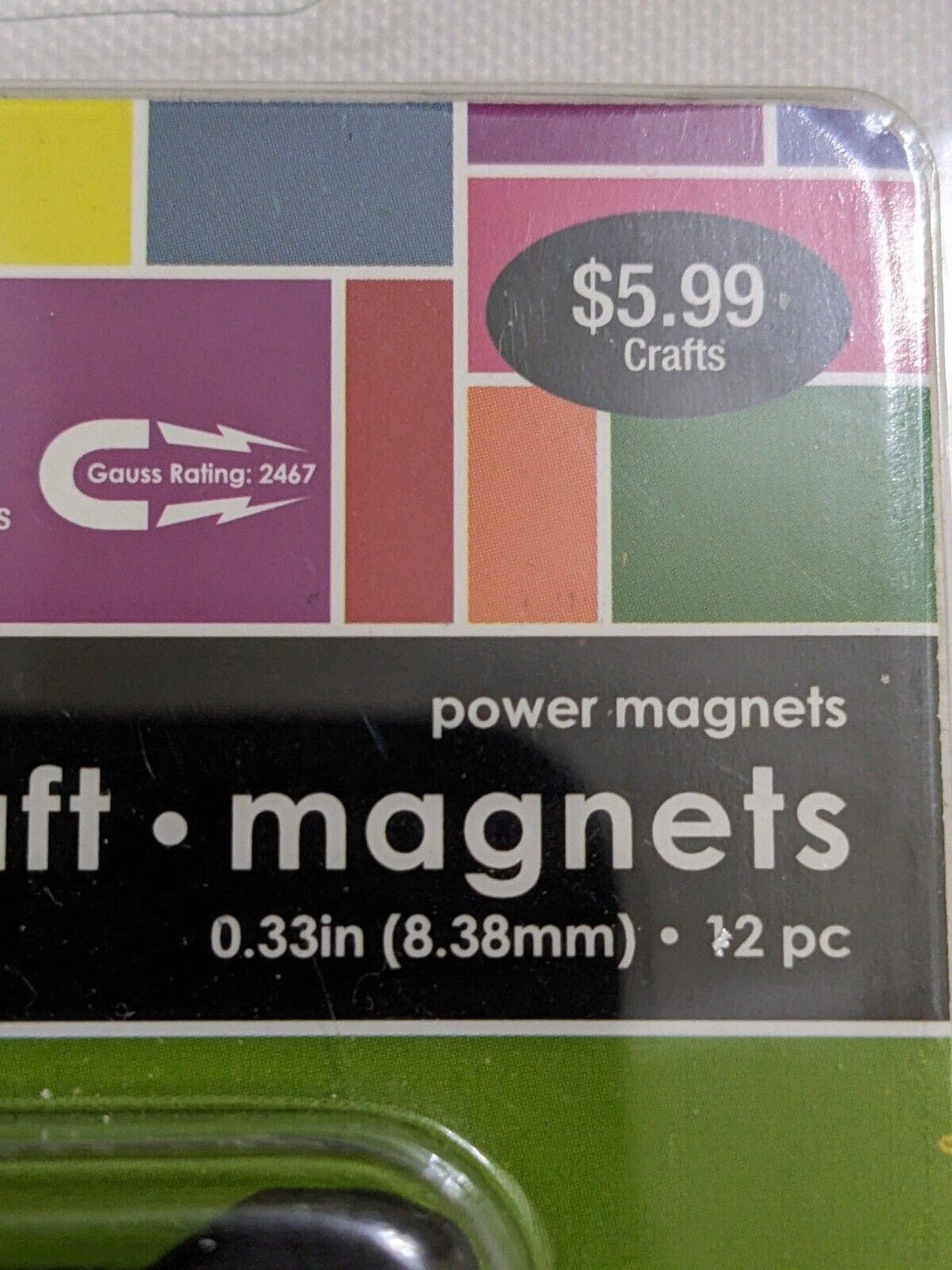 12 New Craft Magnet Power Magnets 0.33 Inches Diy Crafting - Etsy