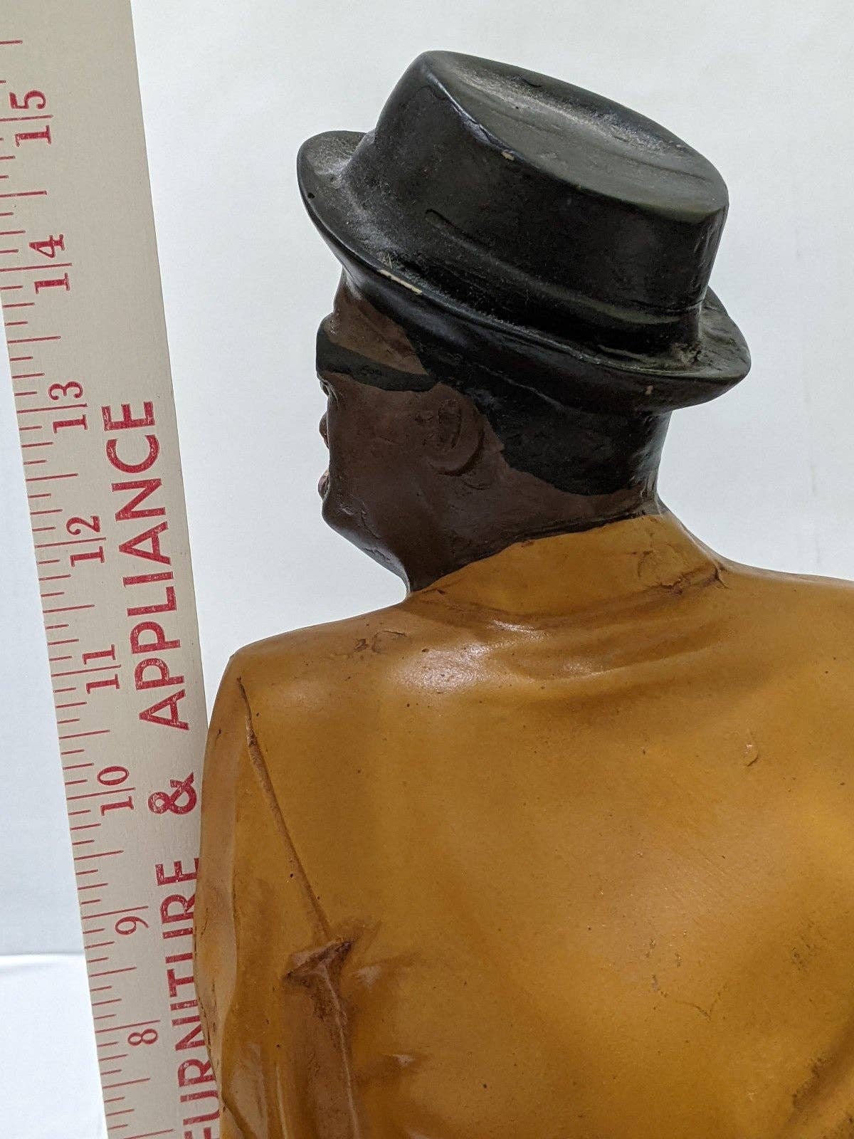 Vintage RAY CHARLES Statue Figurine Historical American Legend Playing ...