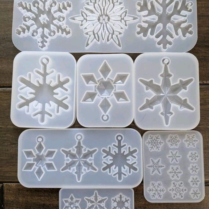 Snowflake Molds - Etsy